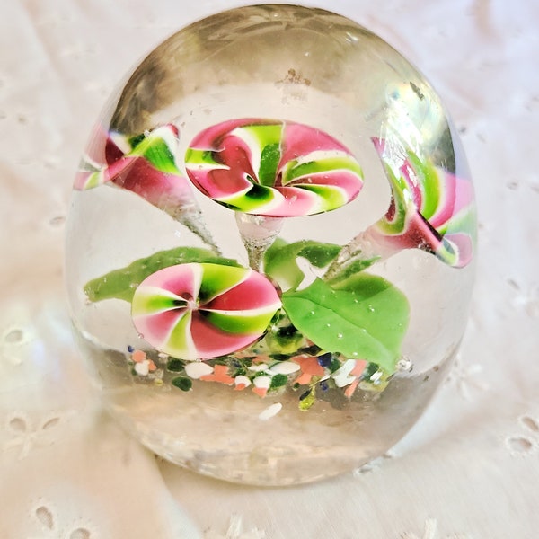 Flower Paperweight - Etsy