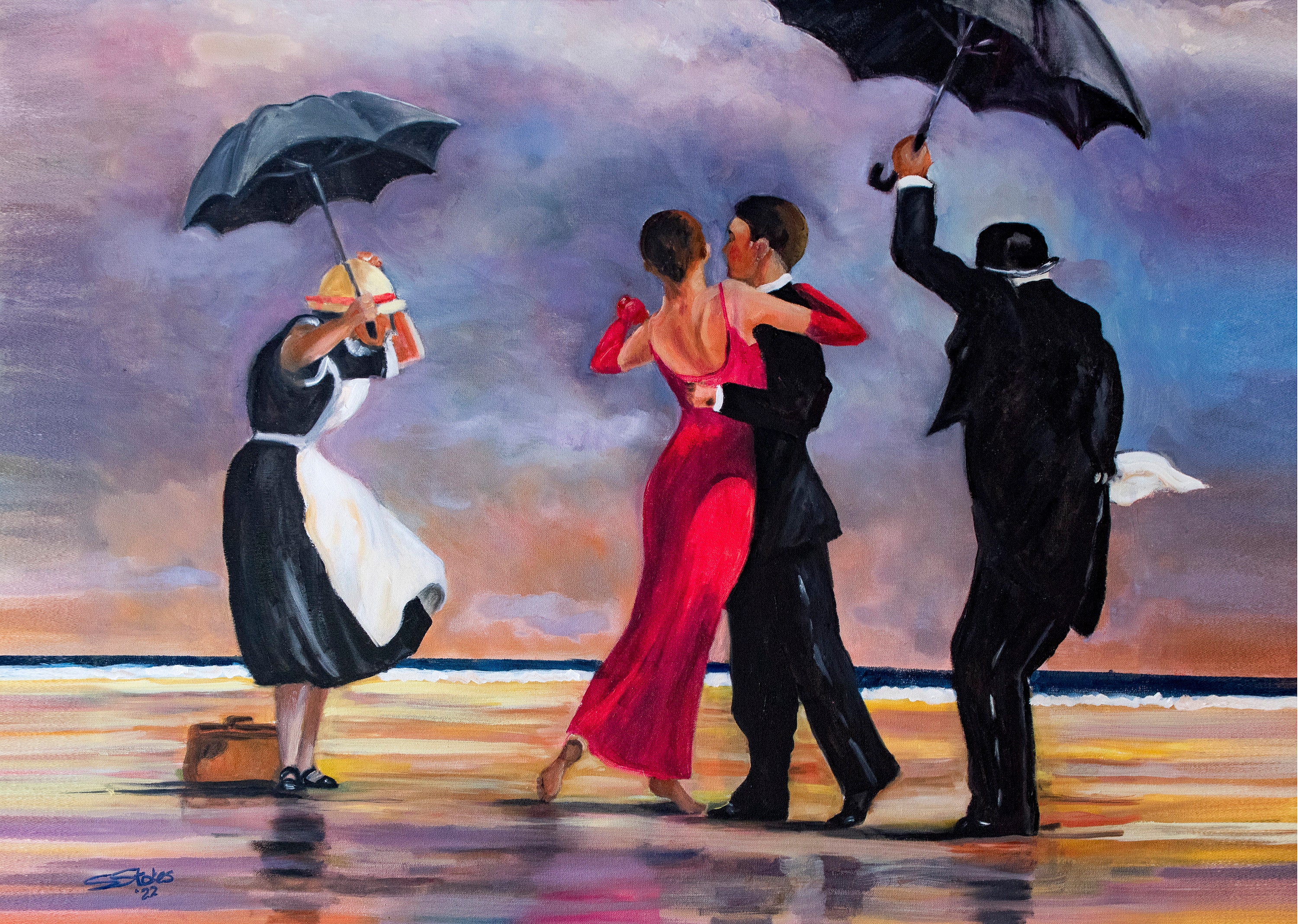 The Singing Butler Wallpaper