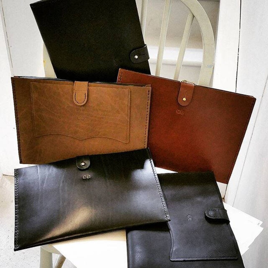 Leather Document Case - Luxury British Leather Document Holder for Your ...
