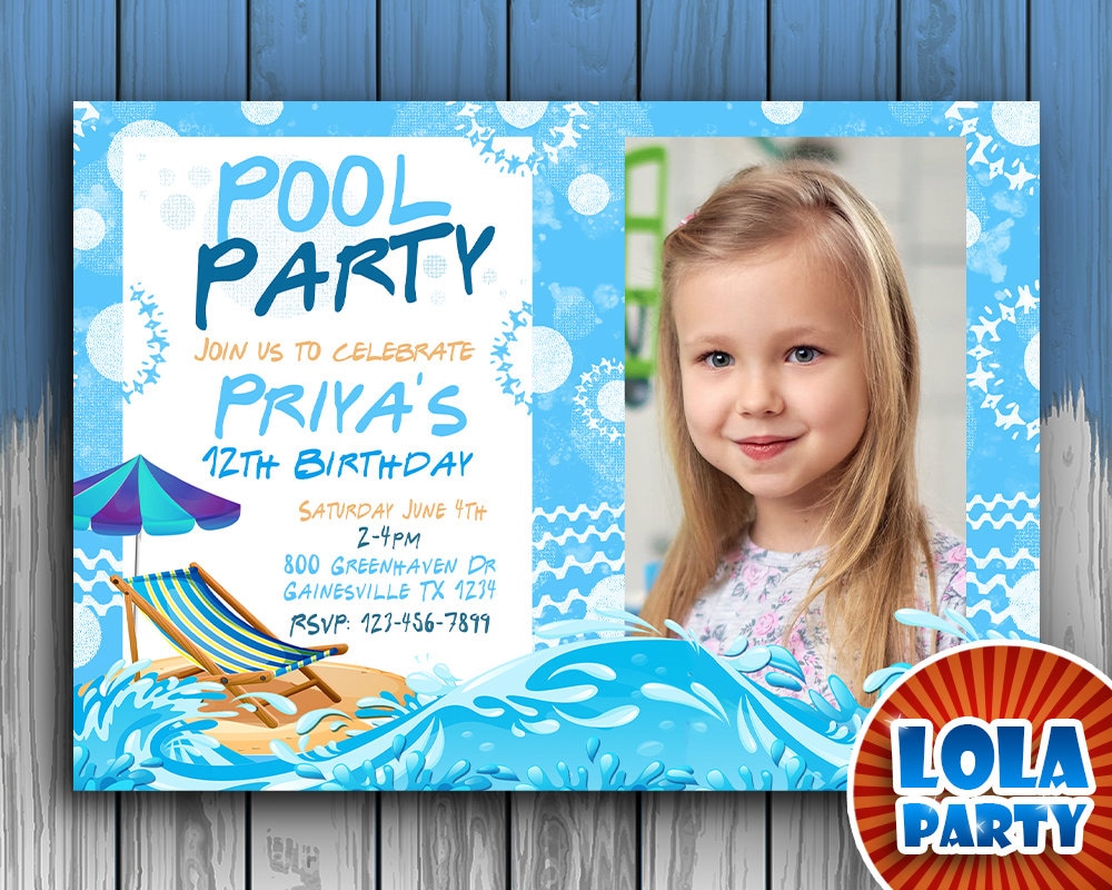 12th Birthday Pool Party