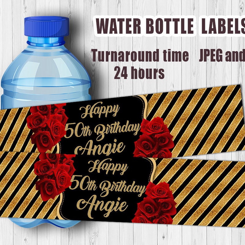 Red and Black Labels - Etsy