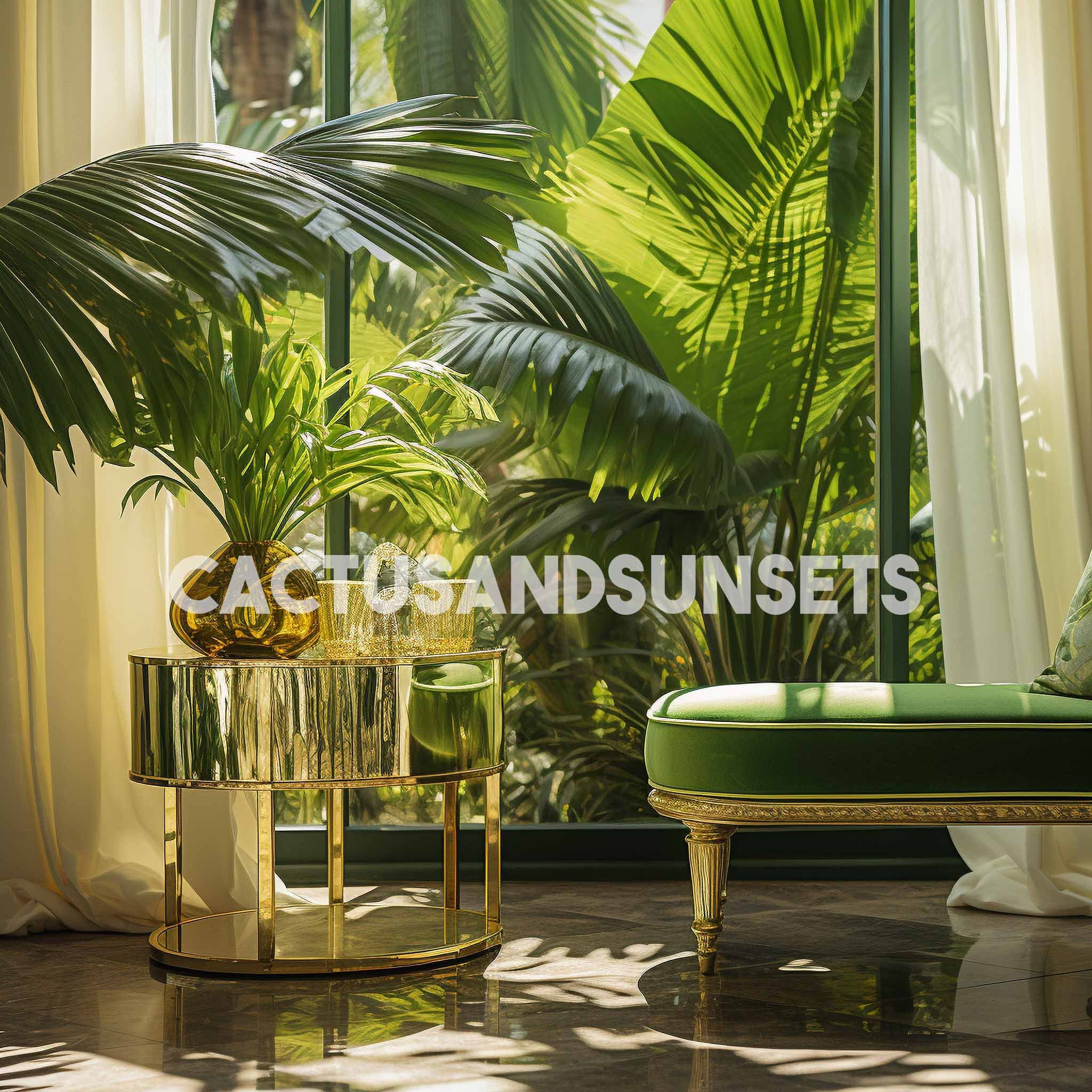 Beverly Hills Interior Print Set Digital Download Tropical - Etsy