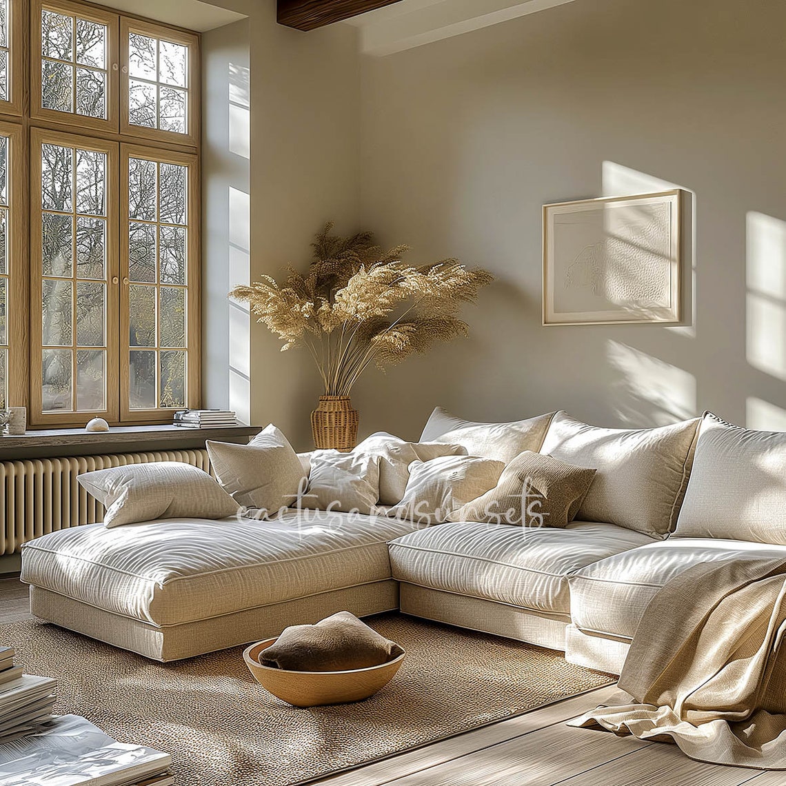 Boho Cream Style Interior, Moodboard, Inspiration, Boho Decor, Room ...