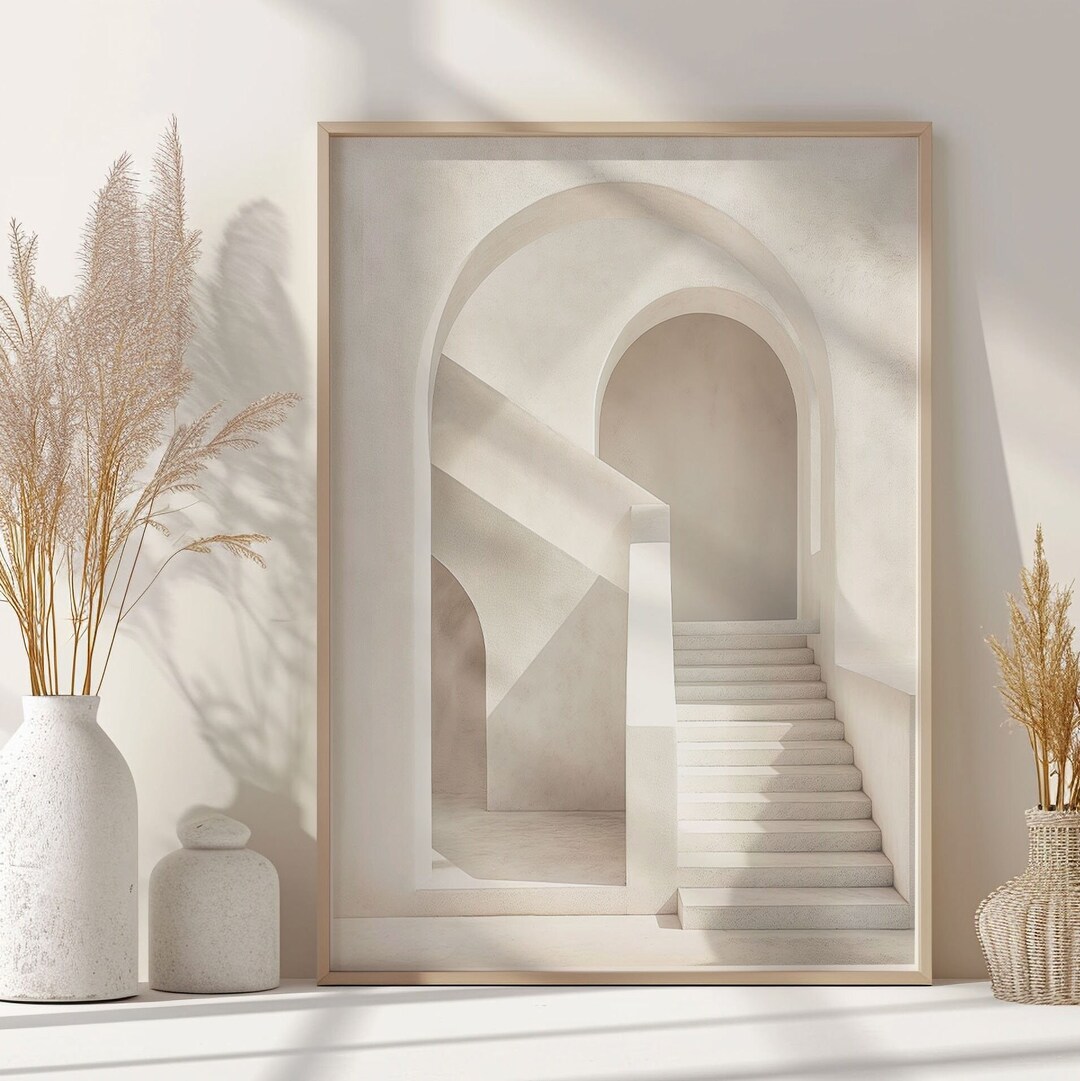 Minimalist Art Print, Archway Door Print, Architecture Print, Gift for ...