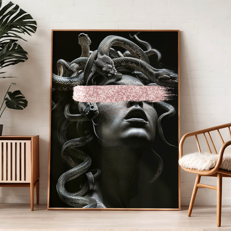 Medusa Art - Etsy