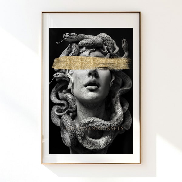 Medusa Art - Etsy