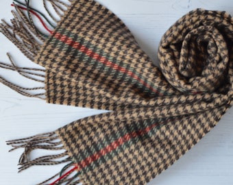 Houndstooth Scarf - Etsy