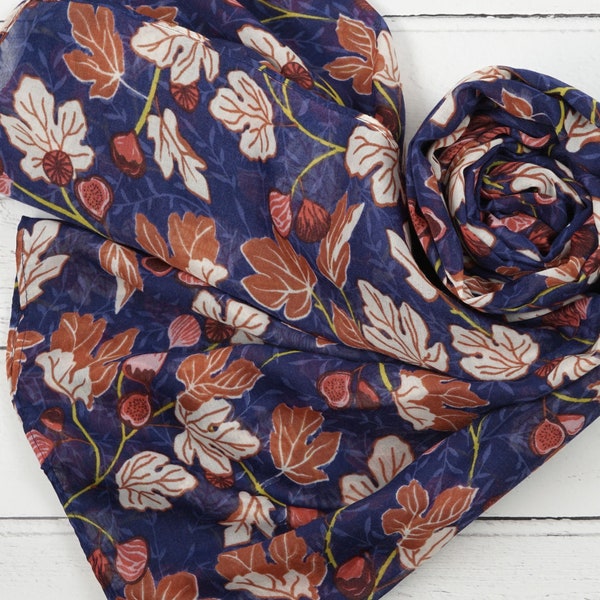 Burnt Orange Scarf - Etsy