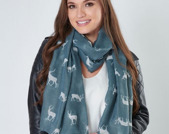 Teal Green Scarf | Etsy