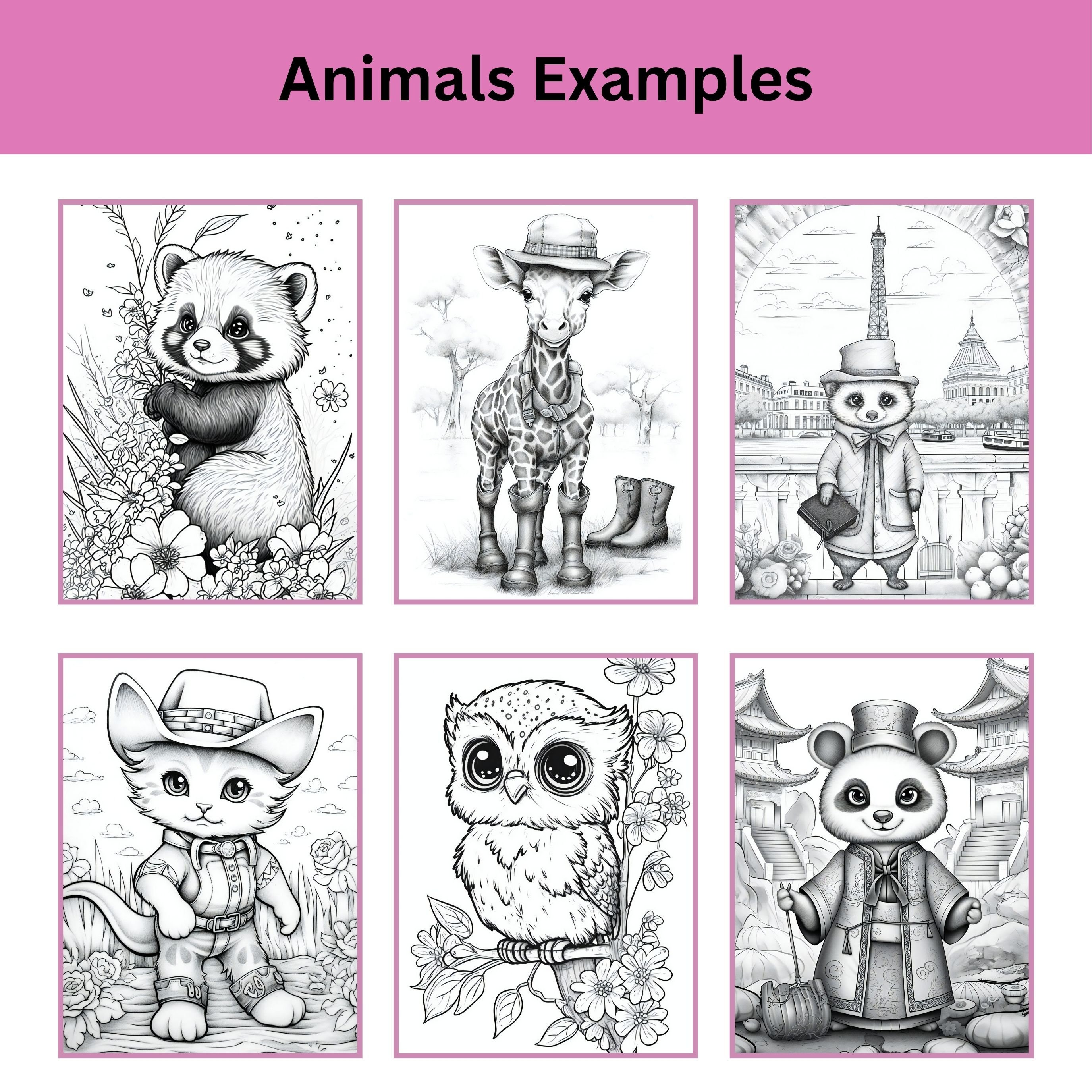 Adult Coloring Pages Whole Shop Bundle Greyscale Coloring Book Bundle ...