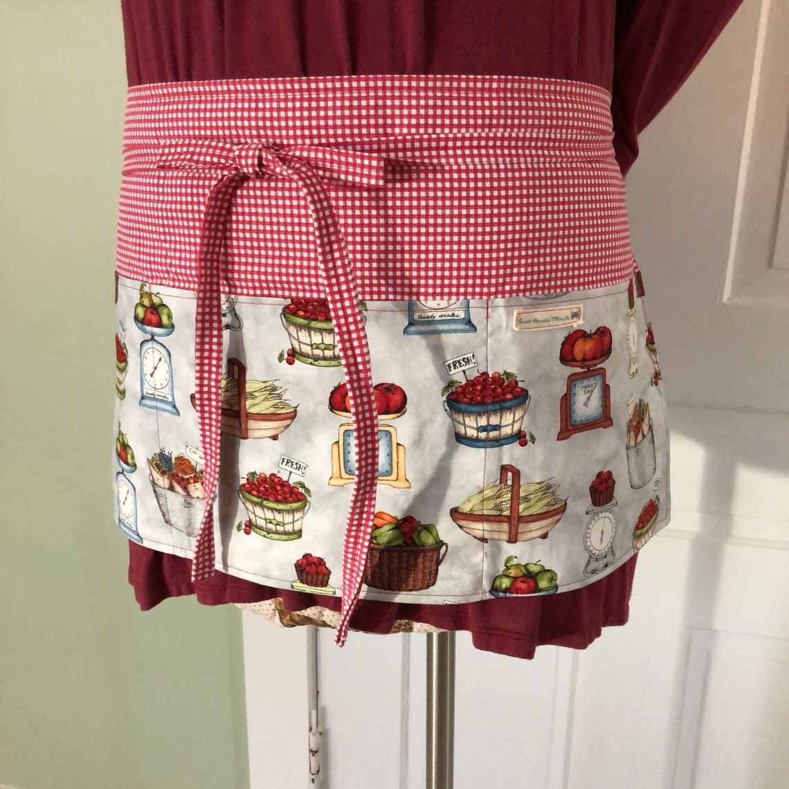 Market Apron Teacher Apron Vendor Apron Farmers Market - Etsy