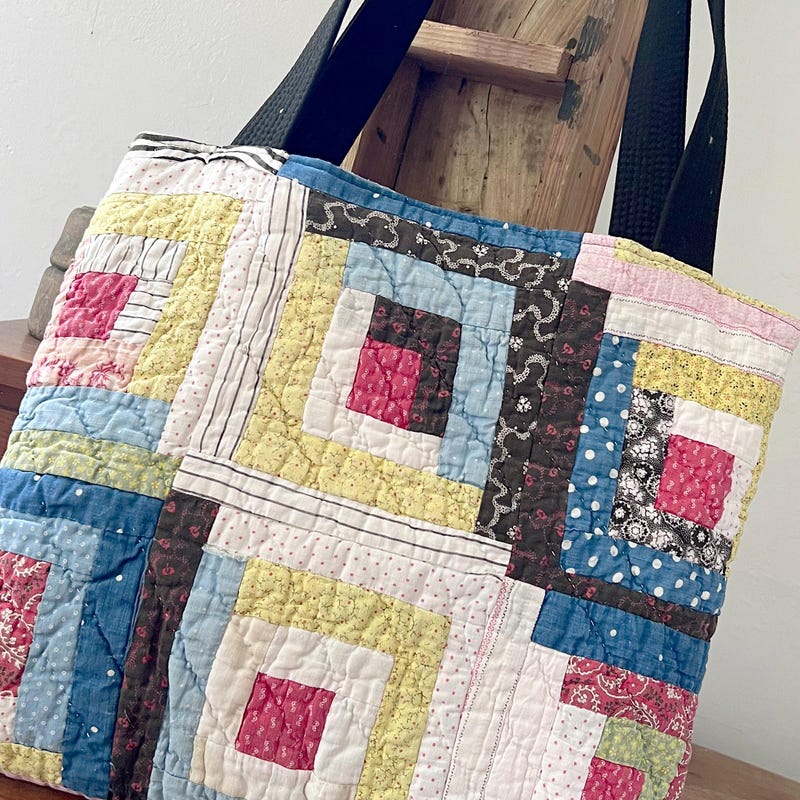 Repurposed Old Quilt - Etsy