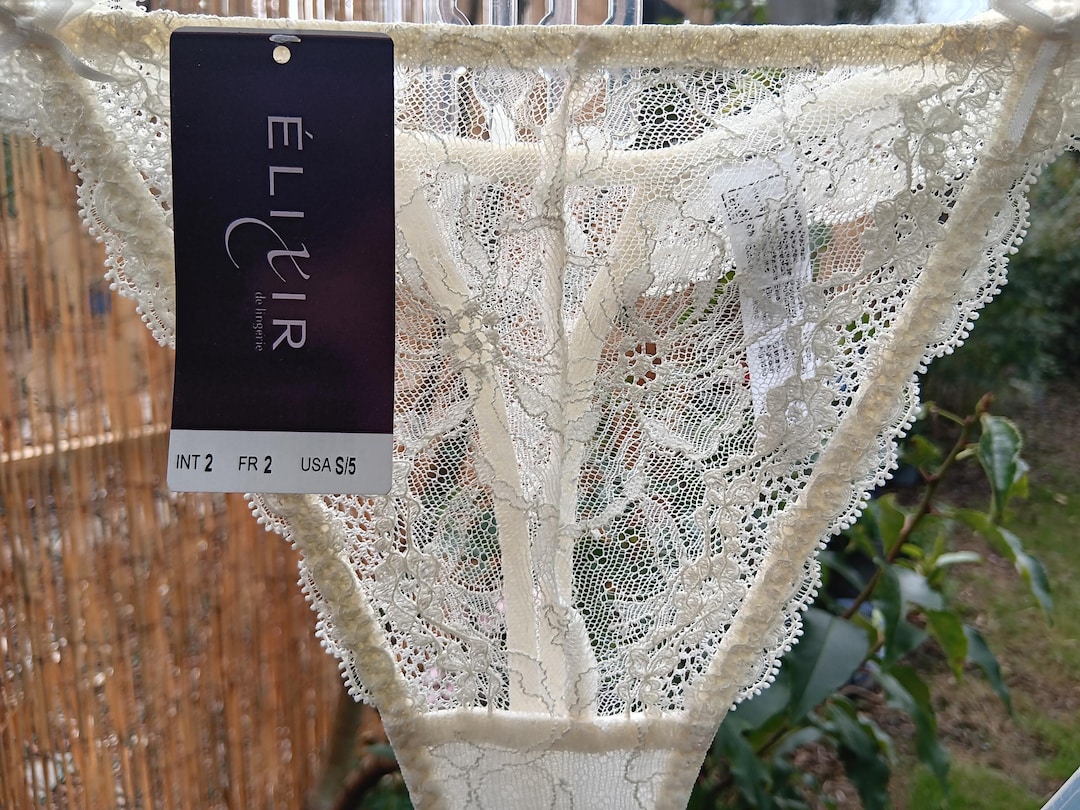 Maison Lejaby Elixir Vintage Thong Knicker - Rare - Deadstock- Fr 2 - USA S/5 - Etsy