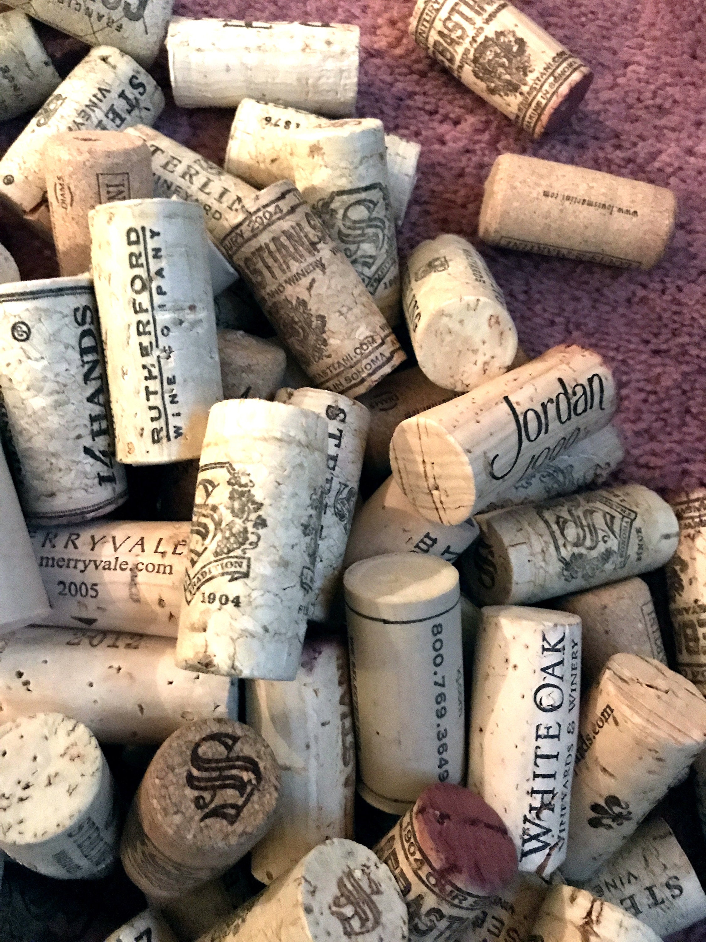 50 Wine Corks Used Wine Corks All Natural Corks Recycled Wine Corks for ...