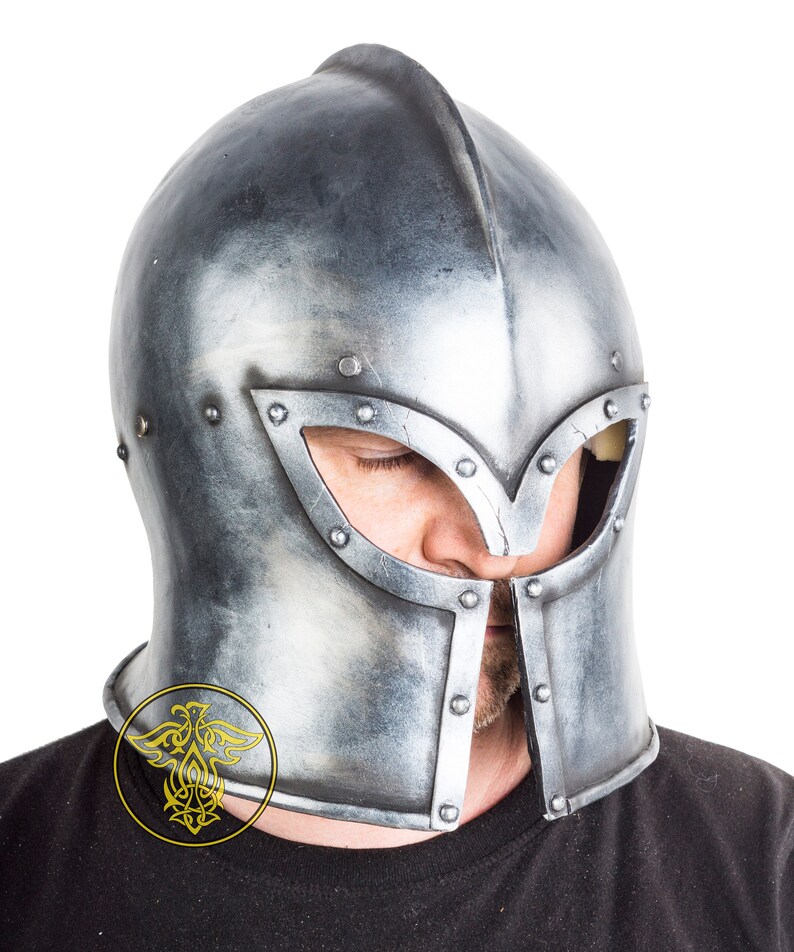 Barbute Helm. LARP epoxy Resin - Etsy
