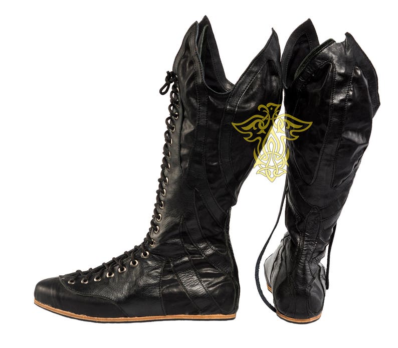 LARP Role Playing Cosplay Boots pathfinder - Etsy