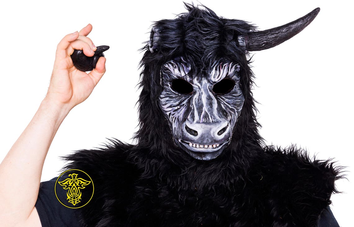 Tauron Minotaur Mask - Etsy