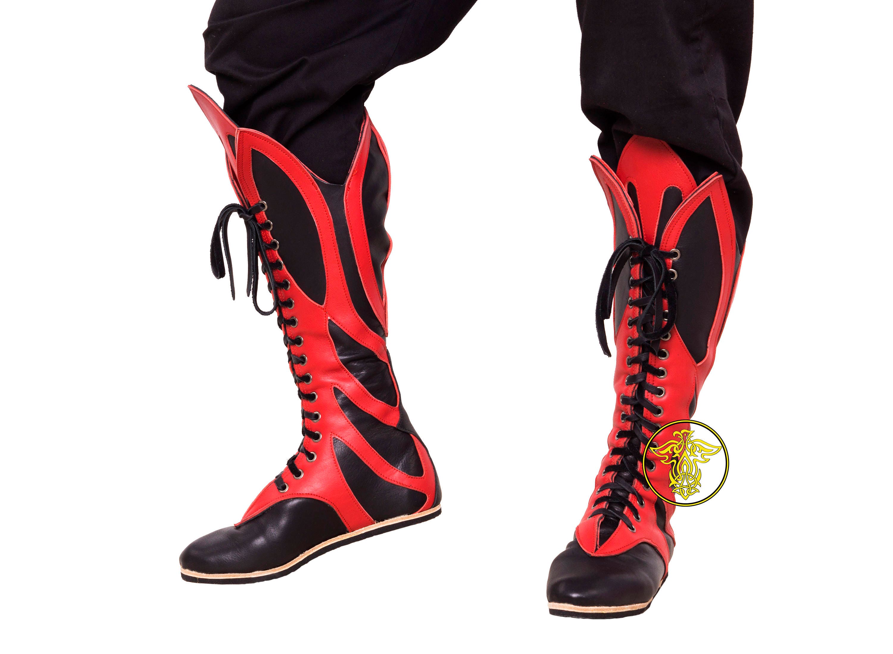 LARP Role Playing Cosplay Boots pathfinder - Etsy