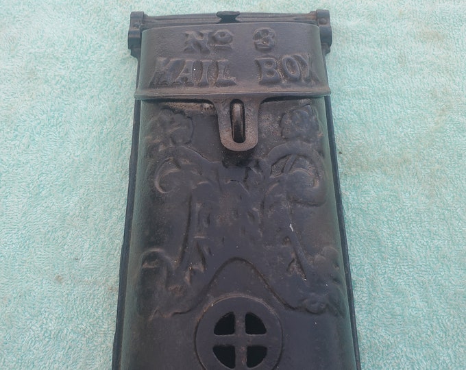 Griswold Cast Iron Mail Box Number 3 - Etsy