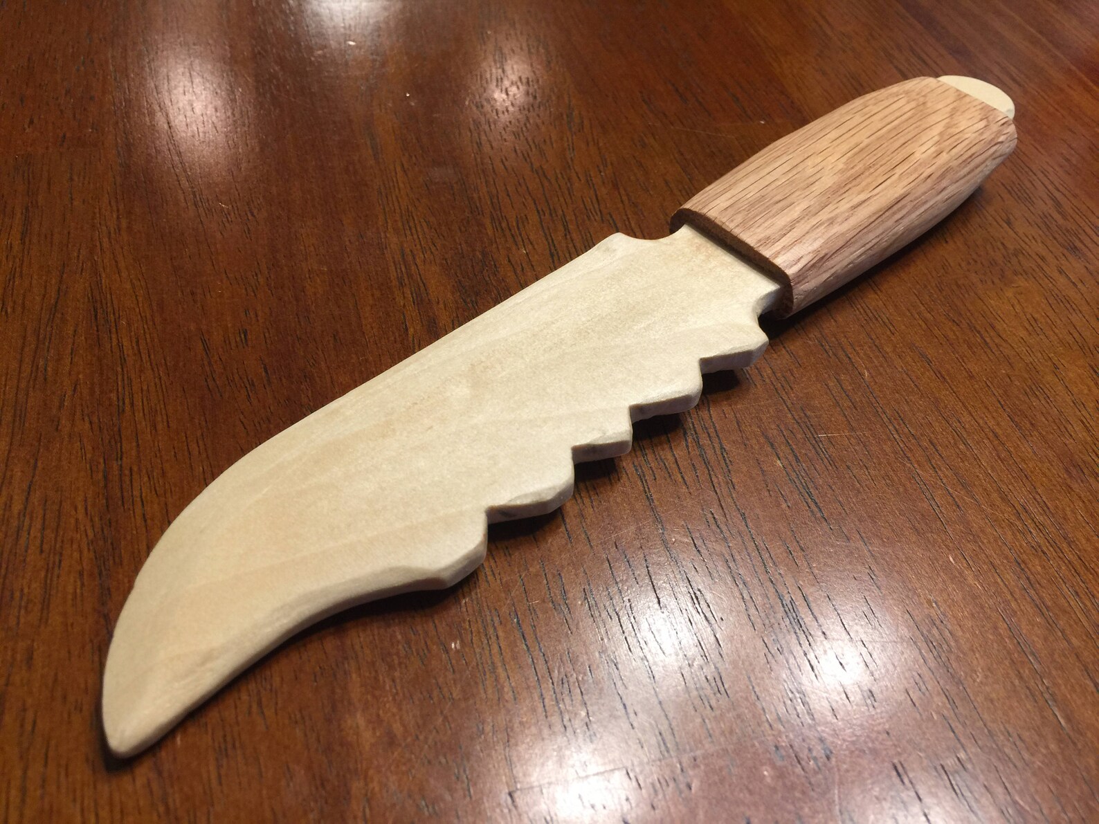 TOY RAMBO KNIFE large Made With Real Wood for Kids for Play | Etsy