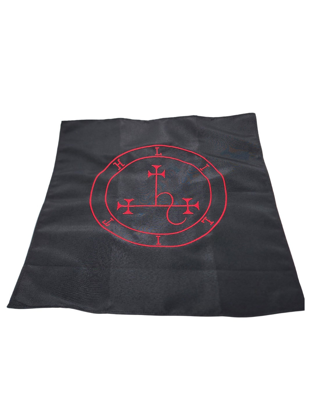 Lilith Conjure Cloth - Altar Cloth - Rituals - Invoking Voodoo Veve - Etsy