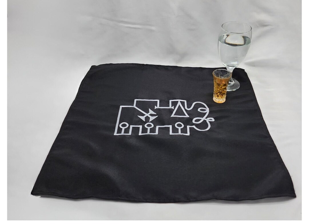 Embroidered Cimeries Conjuring Cloth – Altar Cloth of Stealth, Wisdom ...