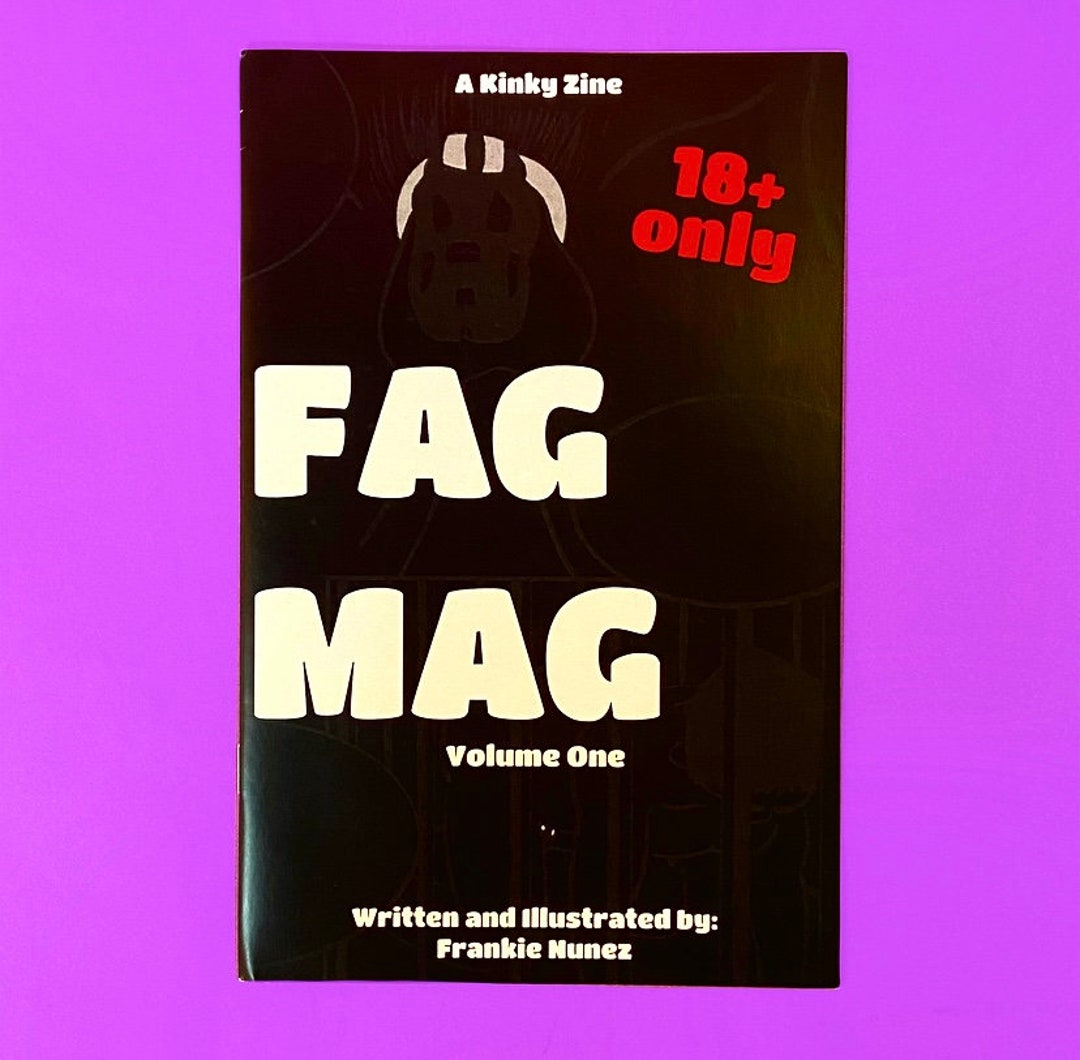 Fag Mag: Volume 1 Comic Zine Erotic Art Comic Book Graphic Novel Gay ...