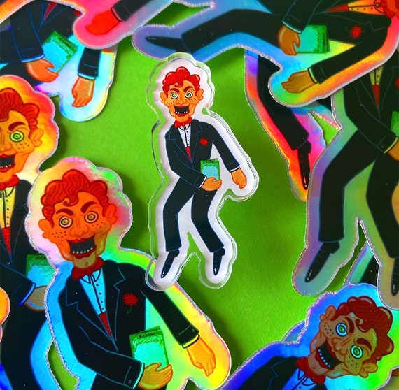 Slappy Halloween Pin 90s Nostalgia Goosebumps Acrylic - Etsy