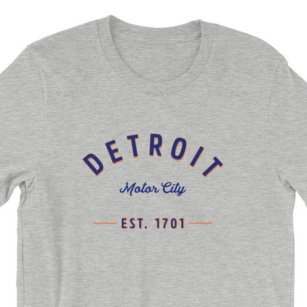Detroit T Shirt - Etsy