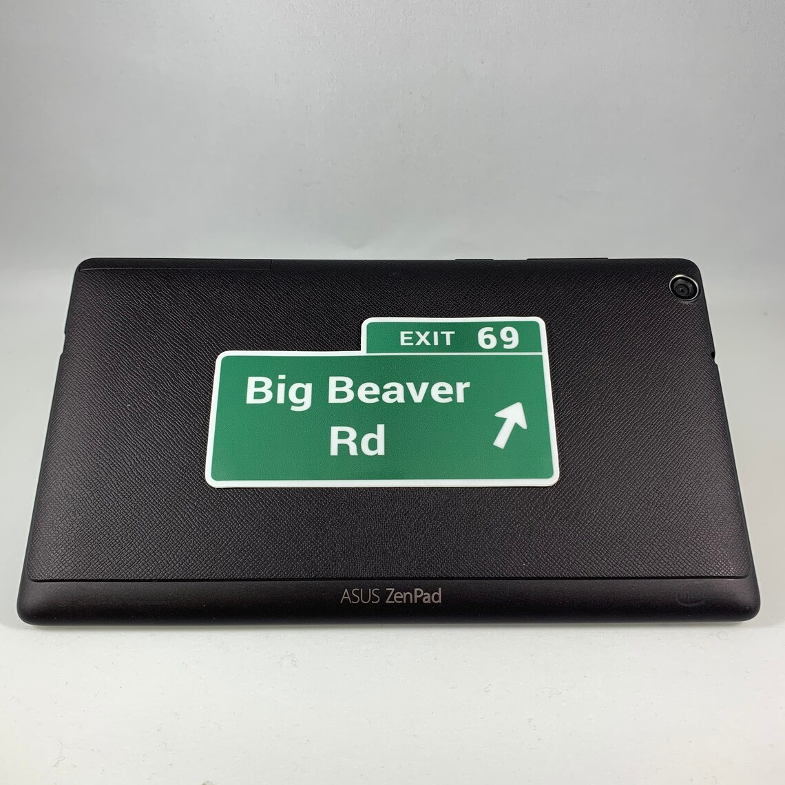 Michigan Travel Highway Sticker - Big Beaver Rd Exit 69 - Etsy