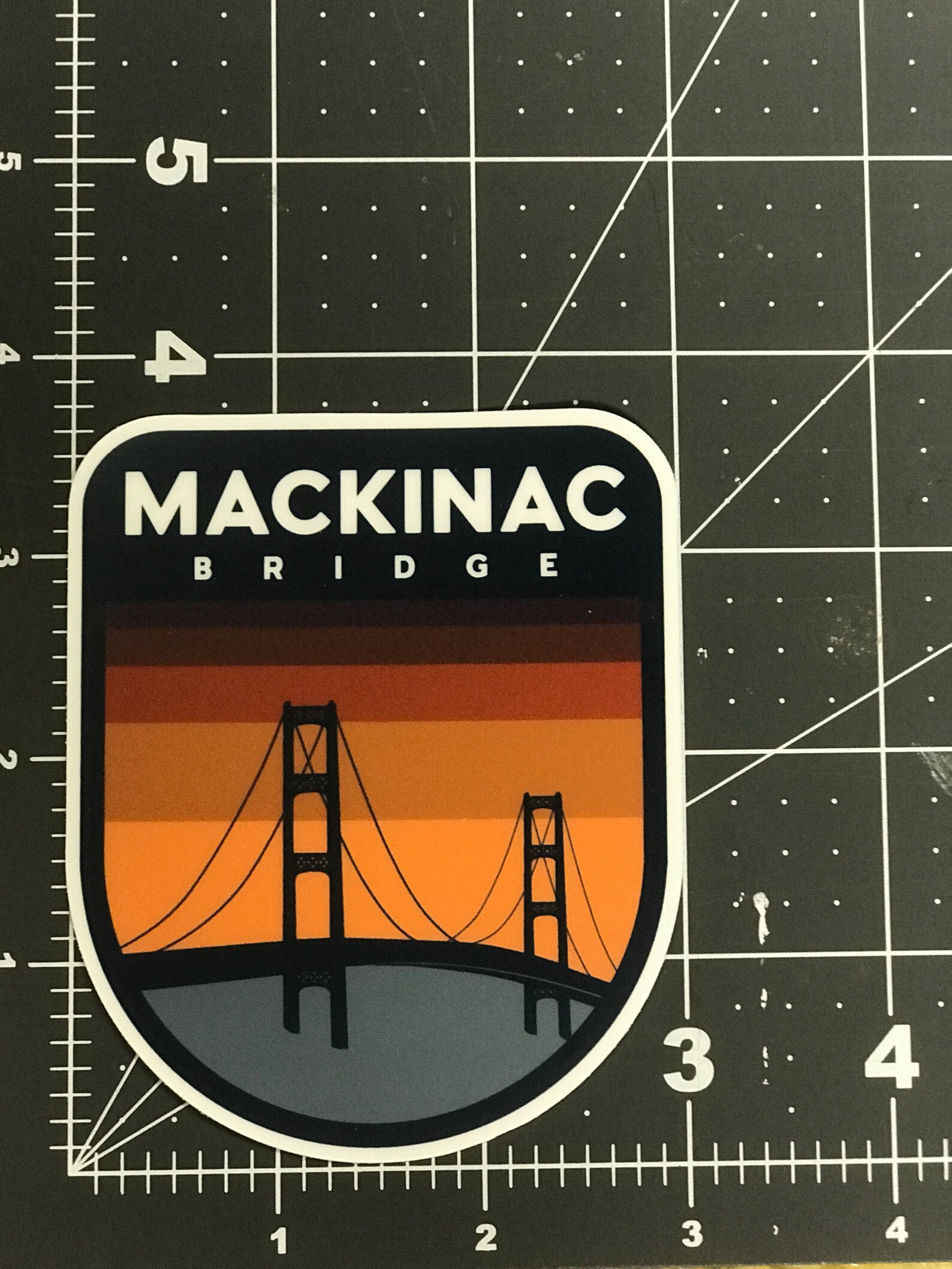 Mackinac Bridge Decal for Personalizing Tumblers, Laptops and More | A ...