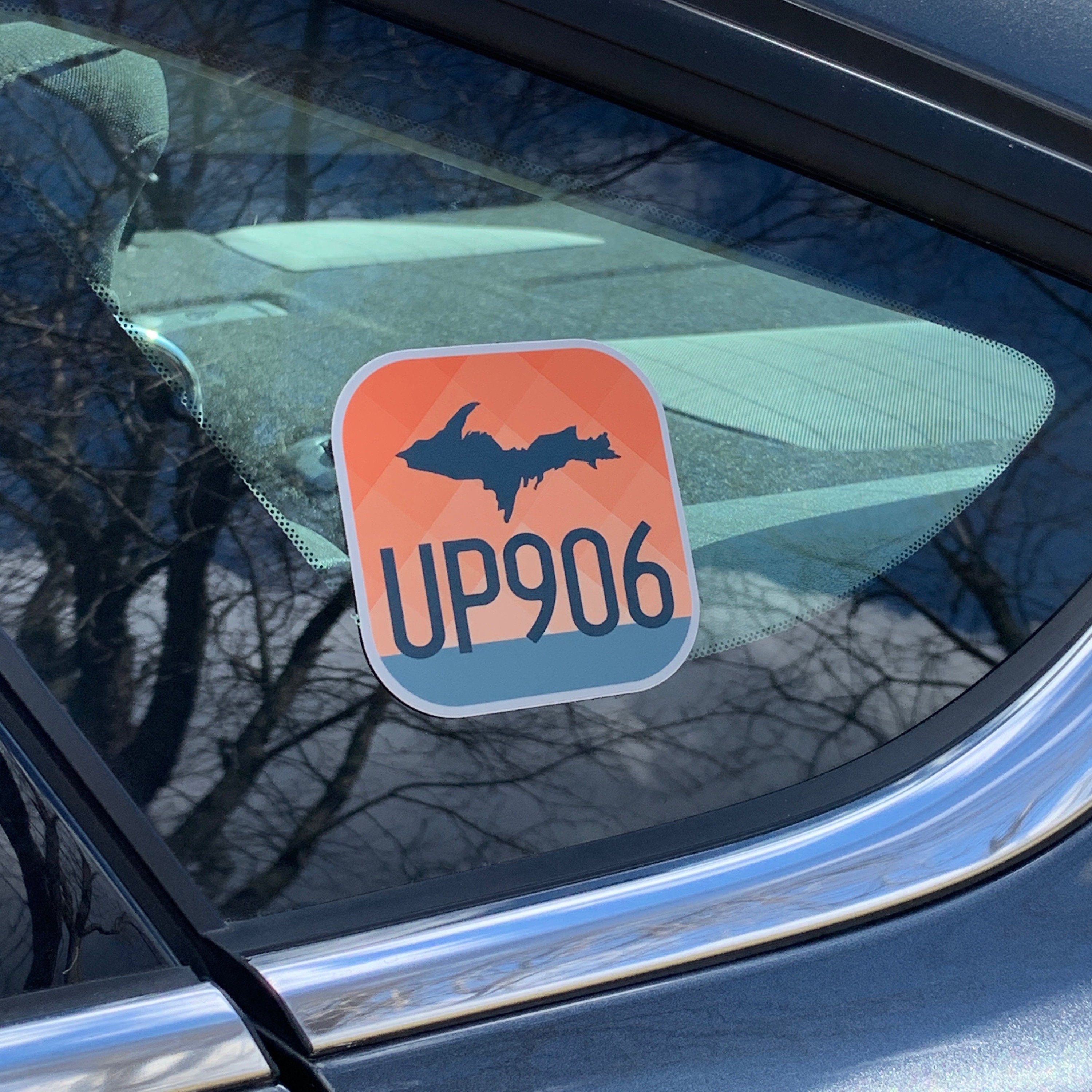 Upper Peninsula 906 Sticker for Personalizing Water Bottles and More ...