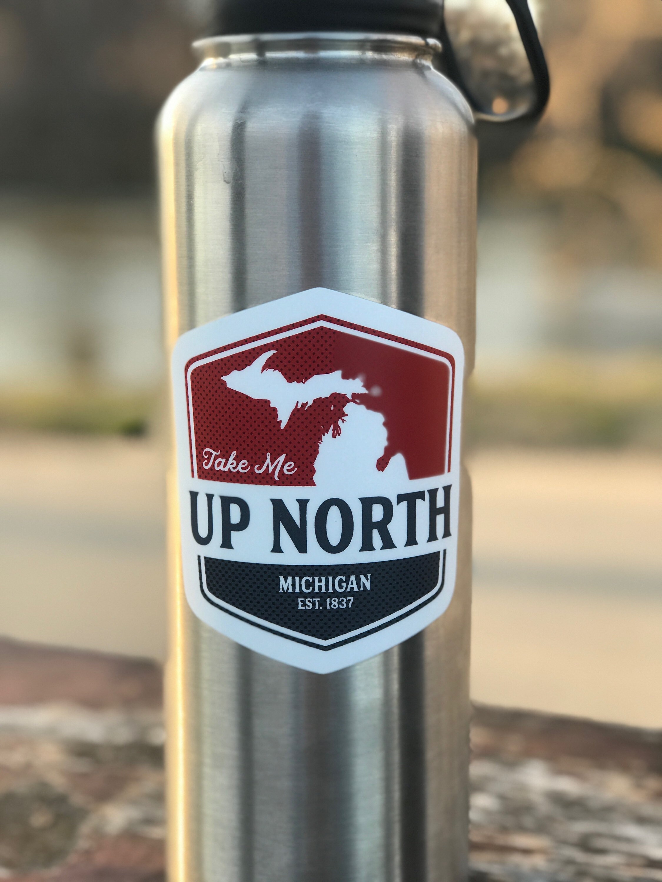 Take Me up North Michigan Vinyl Decal | Water Bottle | Laptop ...