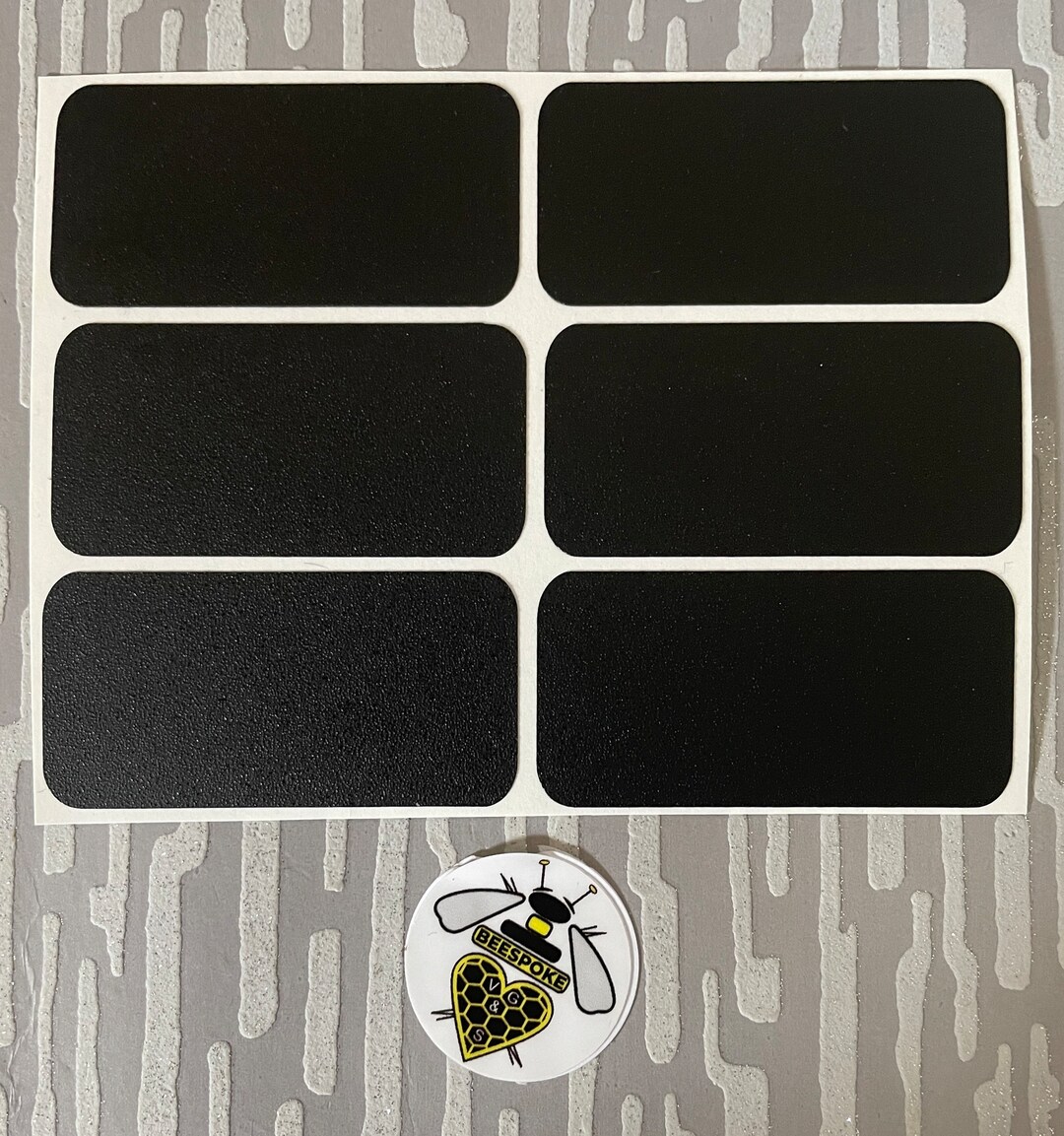 Rectangular Labels Blackboard Vinyl Decals-bulk Buy - Etsy
