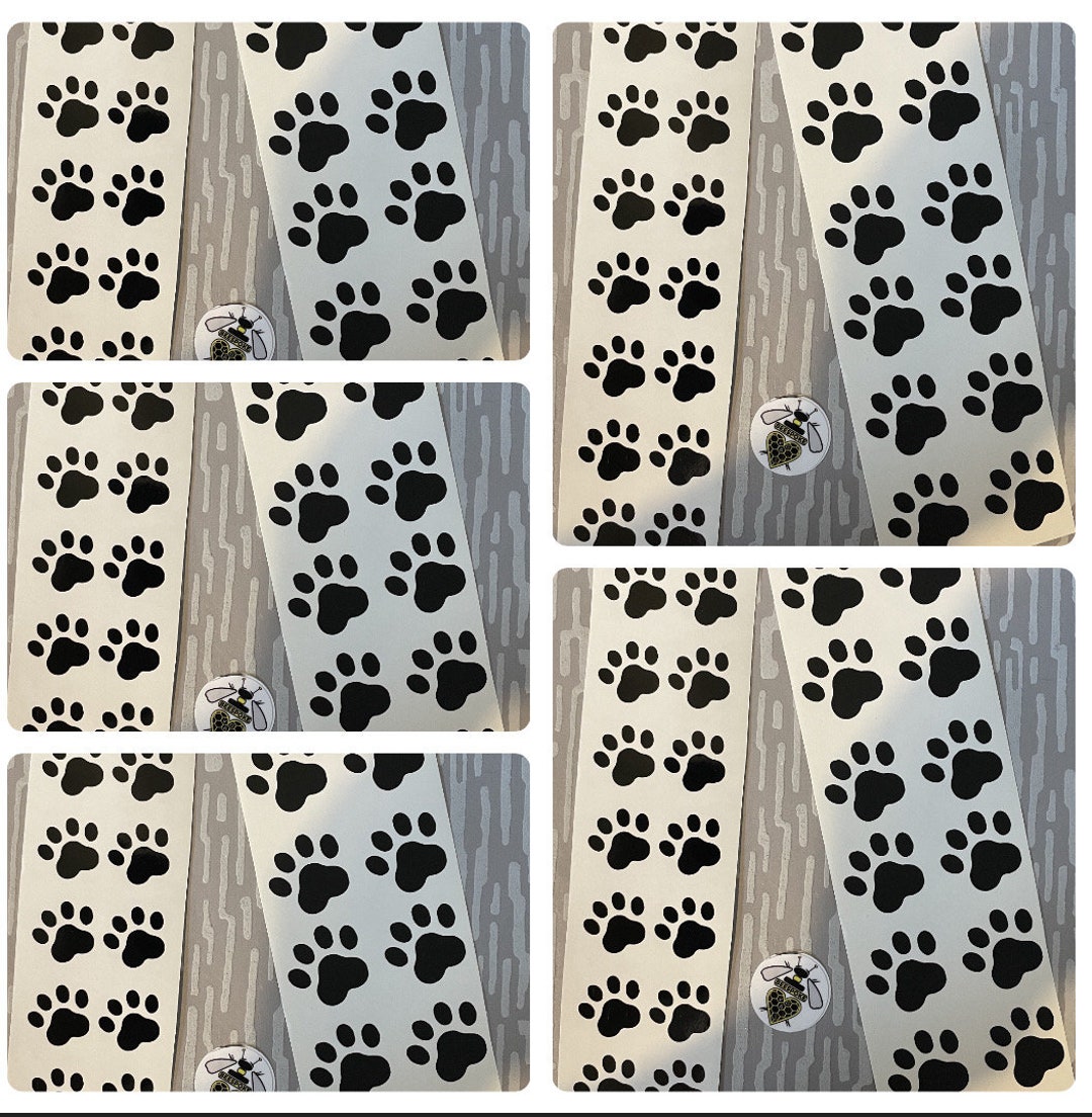 Bulk Buy Paw Print Vinyl Decals - Etsy