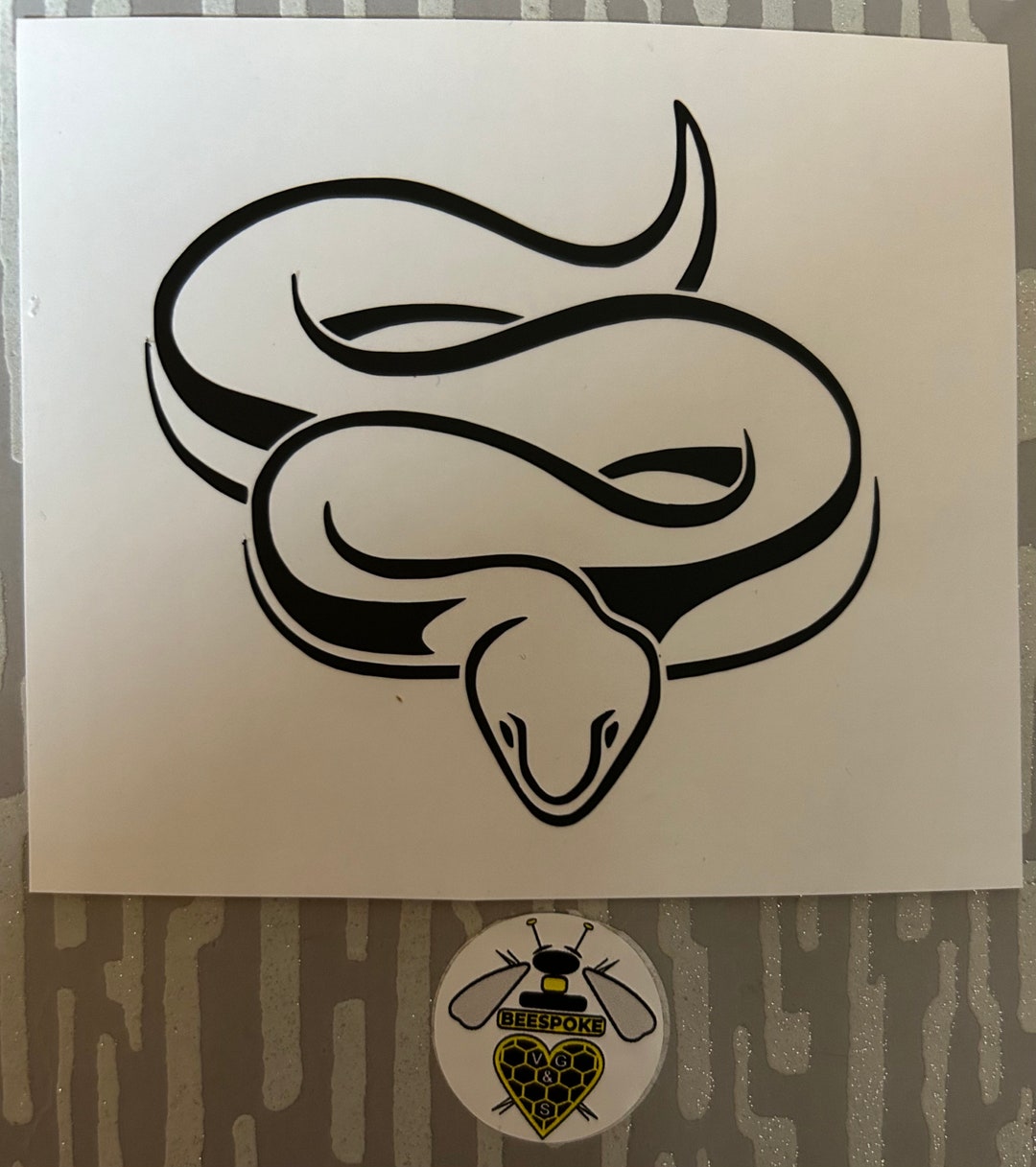 Snake Vinyl Decal. - Etsy