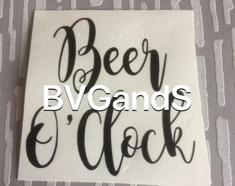 Clock Glass Decals - Etsy UK