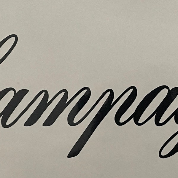 Champagne Wall - Etsy