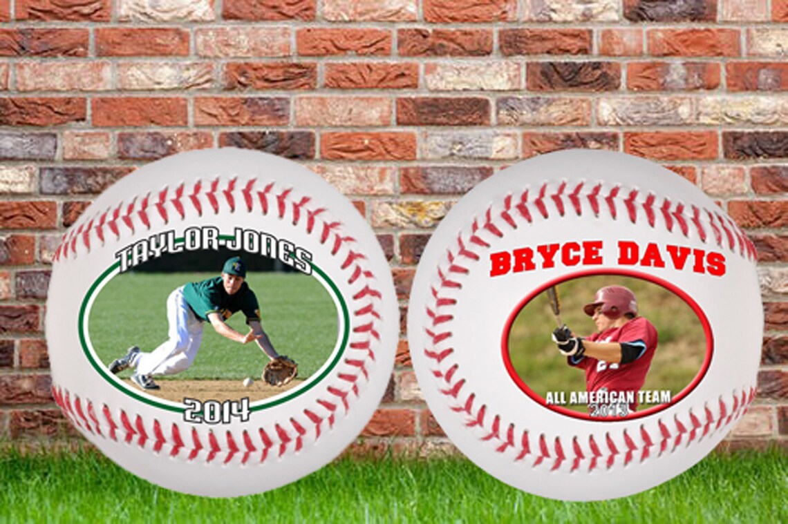 Personalized Photo Baseball - Etsy