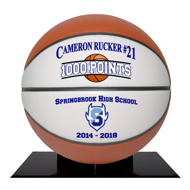 Full Size Custom Designed Photo Basketball - Etsy