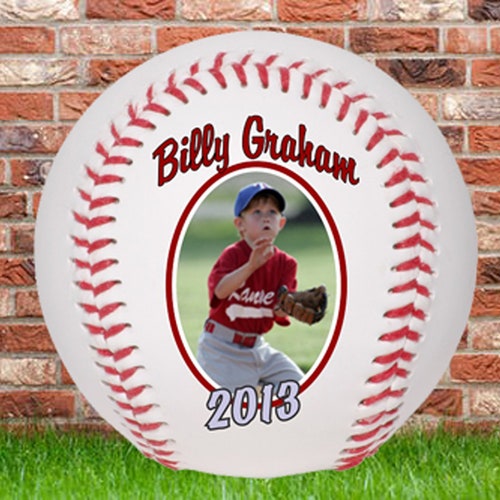 Personalized Photo Baseball With Custom Text Custom Baseball - Etsy