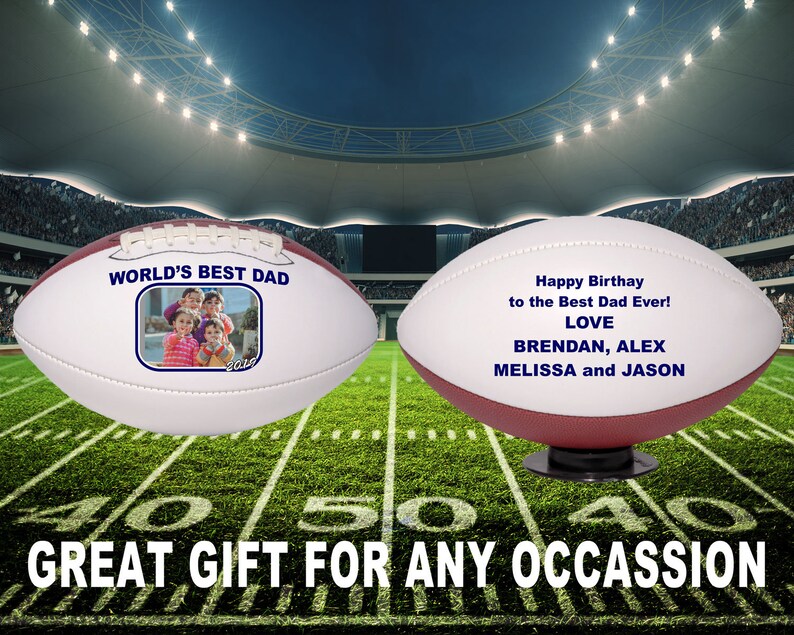 Personalized Photo Football - Etsy