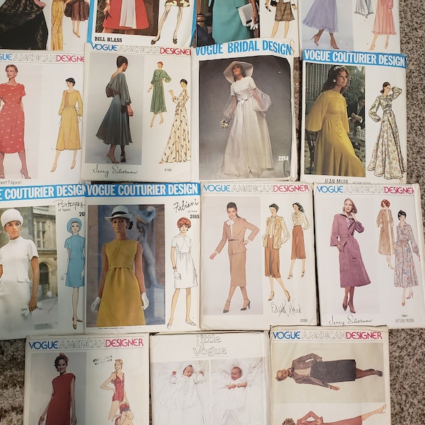 Vogue Vintage Patterns - Etsy