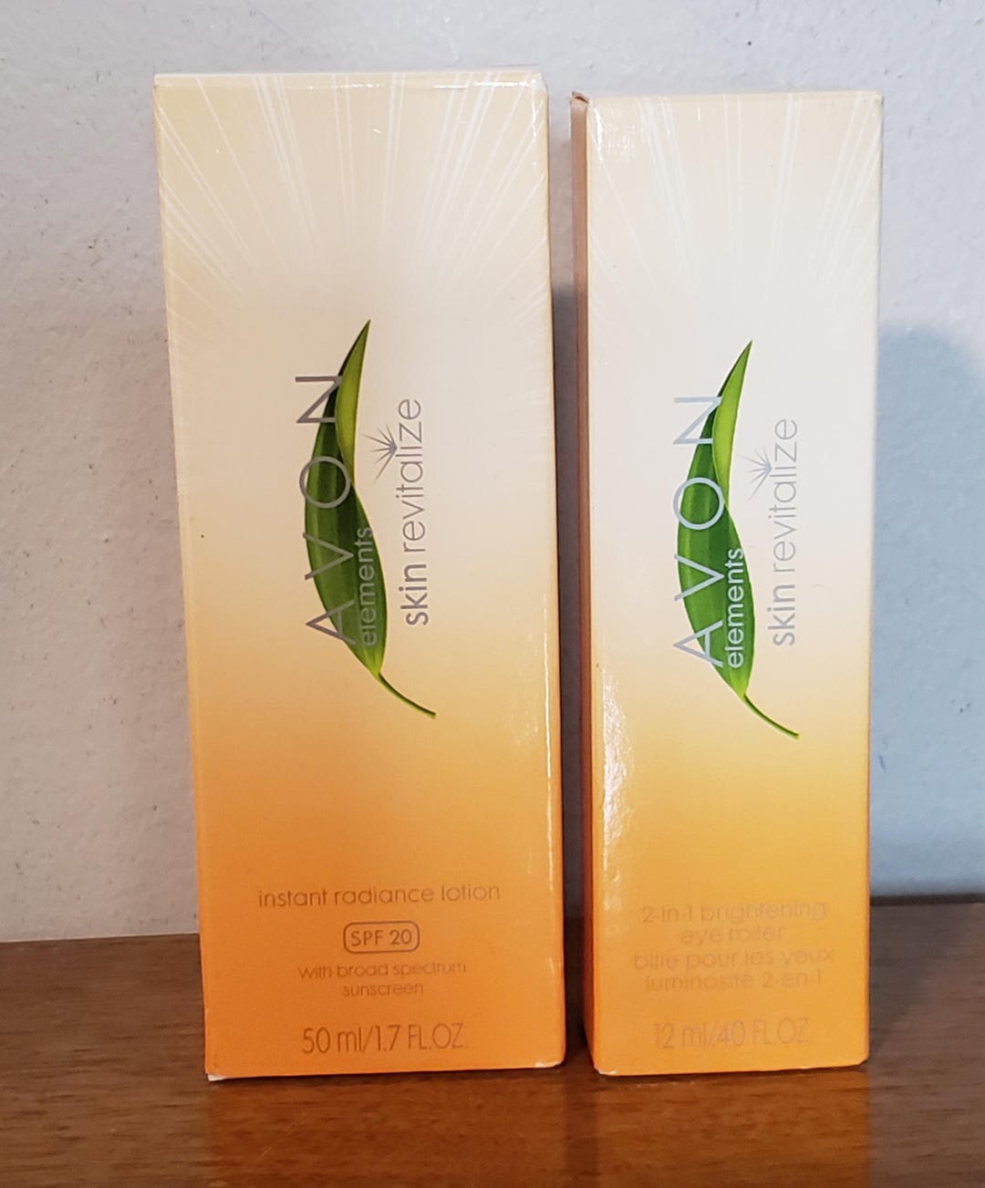 Vintage Avon Elements Skin Revitalize 2-in-1 Brightener & Lotion - Etsy
