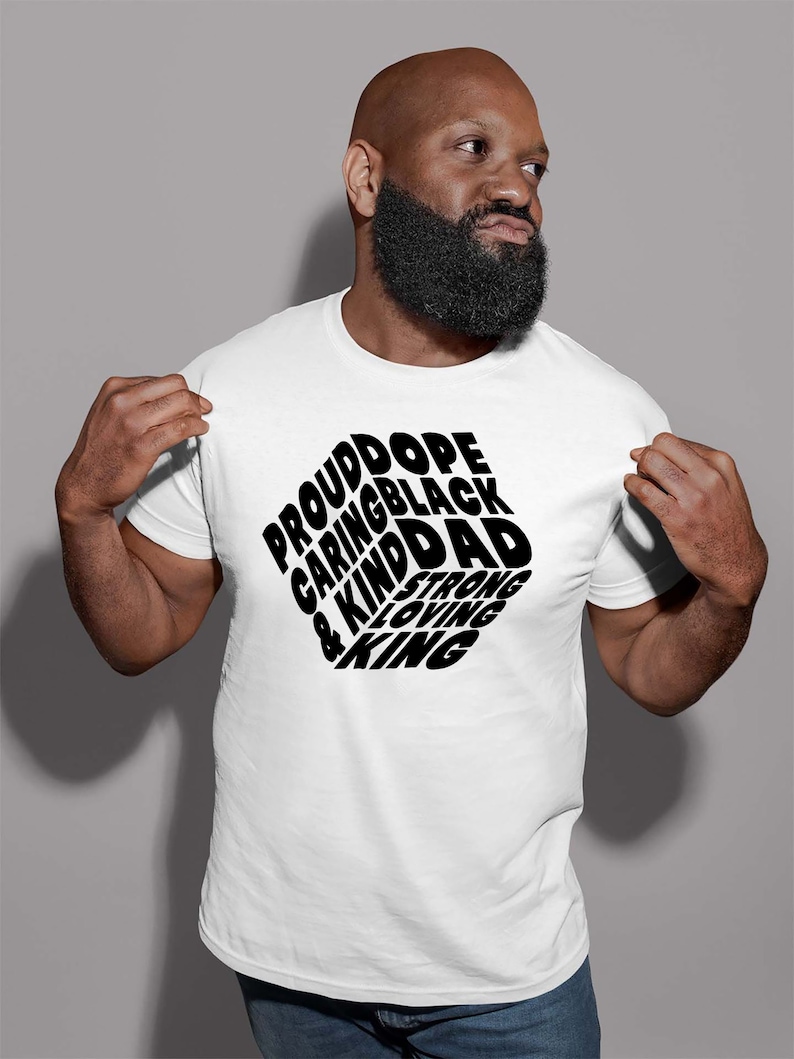 Dope Black Dad Father's Day SVG PNG for African American - Etsy