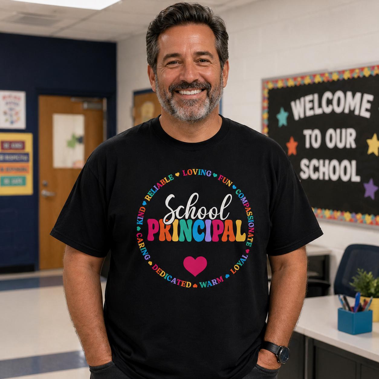 School Principal PNG, Teacher Shirt Design, Kids Back to School ...