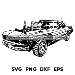 Demolition Derby Car SVG: Shirt Design, Sublimation (instant Download ...