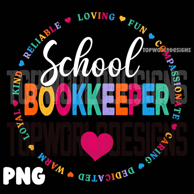Bookkeeper Svg - Etsy