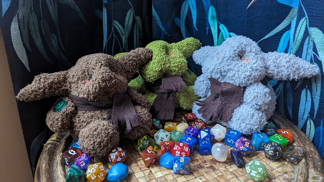 Goblin Plushie Handmade Goblincore Gift - Etsy