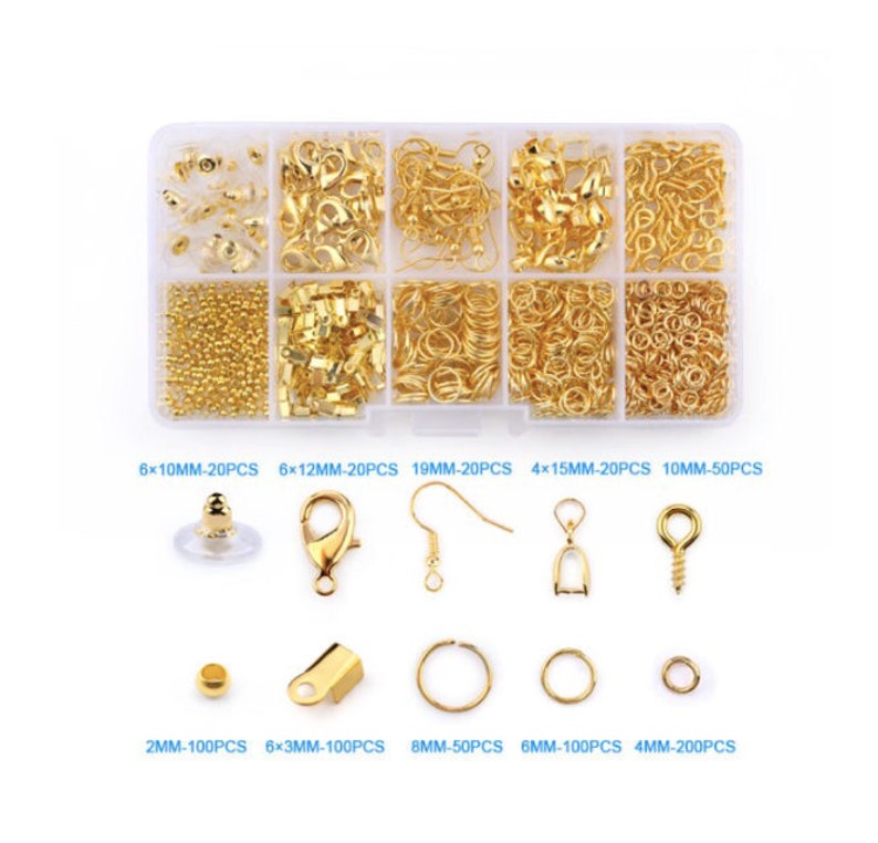 Jewelry Findings Set Tool Set Jewelry Making Kit Earring - Etsy